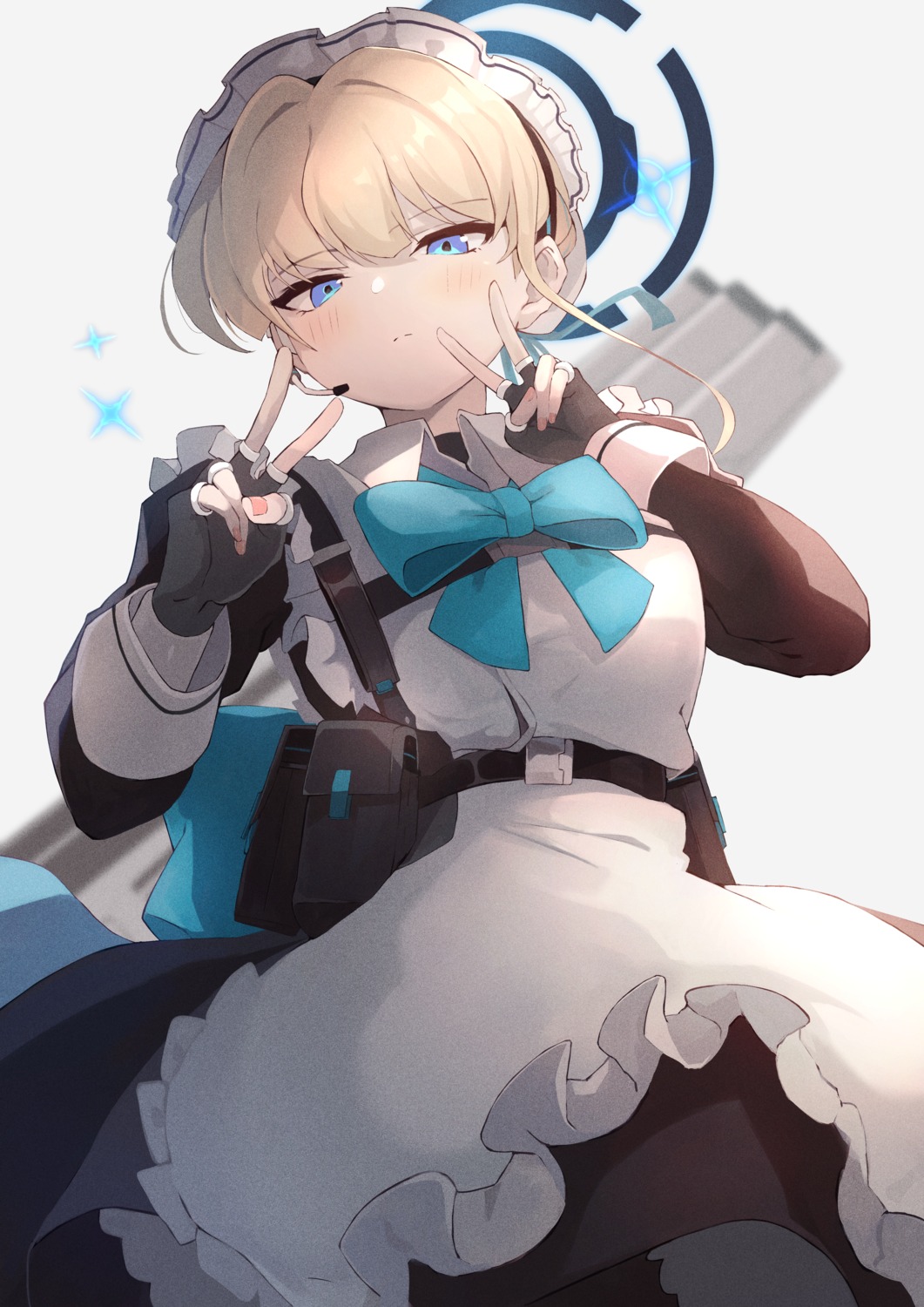 ohako (ohako1818) blue archive asuma toki angel maid | #1083540 | yande.re